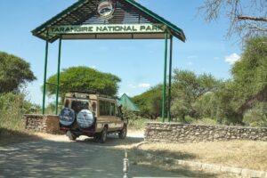 Tarangire National Park Gates: Tarangire Park Entry Gates